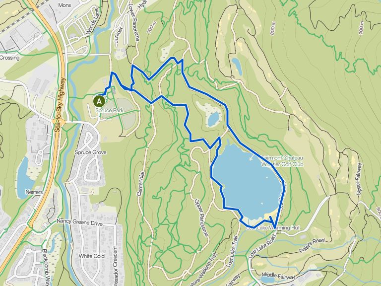 Lower Panorama, Old Mill, Lost Lake & Centennial Trail loop | hike | Komoot